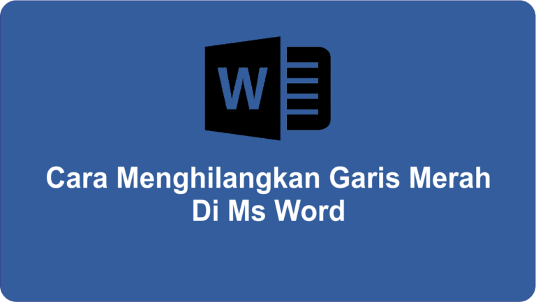 Begini Cara Cek Typo di Word, Gampang!