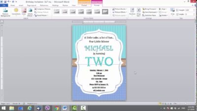 3 Cara Membuat Undangan di Word Manual & Template Otomatis