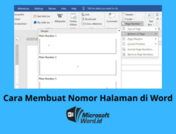 5 Cara Membuat Halaman Romawi dan Angka di Word Lengkap