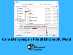 Langkah-langkah Cara Membuka Microsoft Word